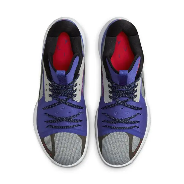 JORDAN Zoom Separate Pf Basketball Shoe - Grey/blue