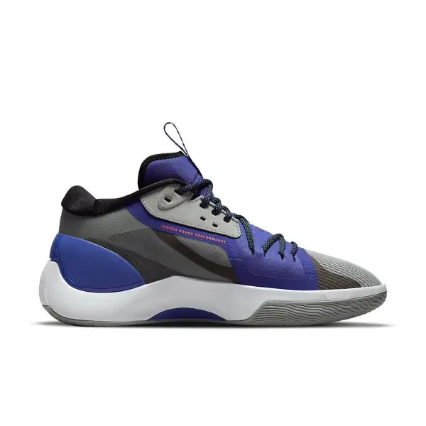 JORDAN Zoom Separate Pf Basketball Shoe - Grey/blue