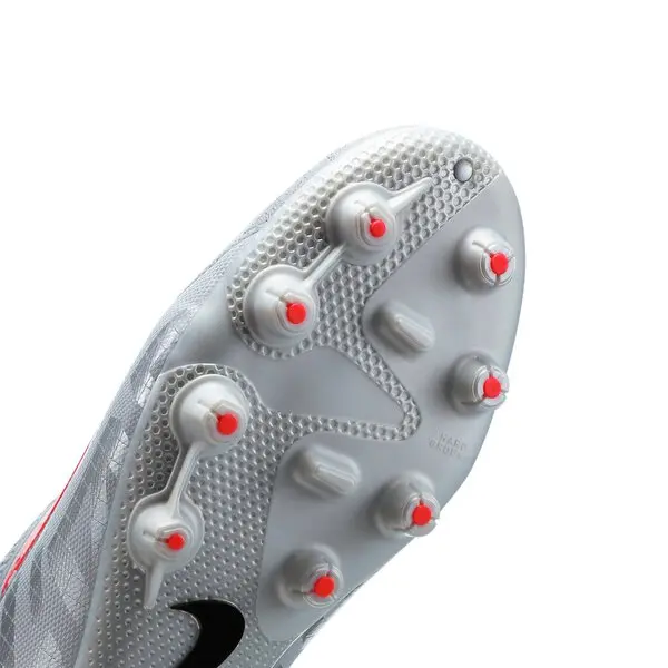 Nike Phantom Vision 2 Academy Df Mg - Silver/red/grey