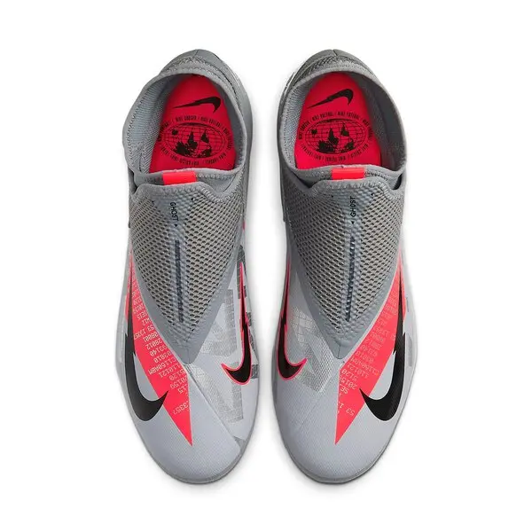Nike Phantom Vision 2 Academy Df Mg - Silver/red/grey
