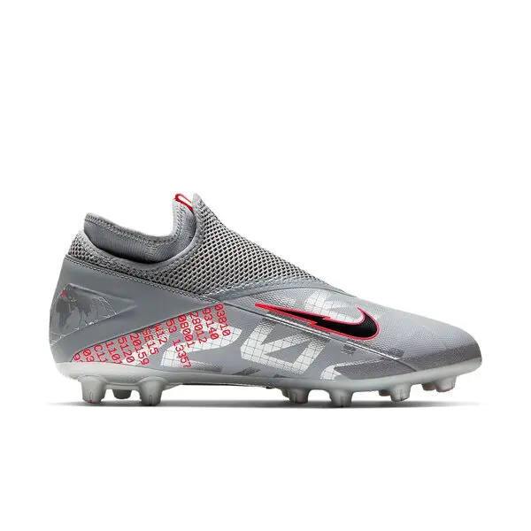 Nike Phantom Vision 2 Academy Df Mg - Silver/red/grey