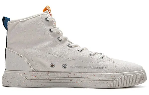 ANTA X Snoopy High Top Canvas Sneakers