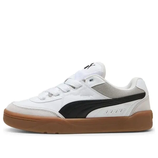 PUMA Park Lifestyle Sk8 Sneakers - White/black/gray