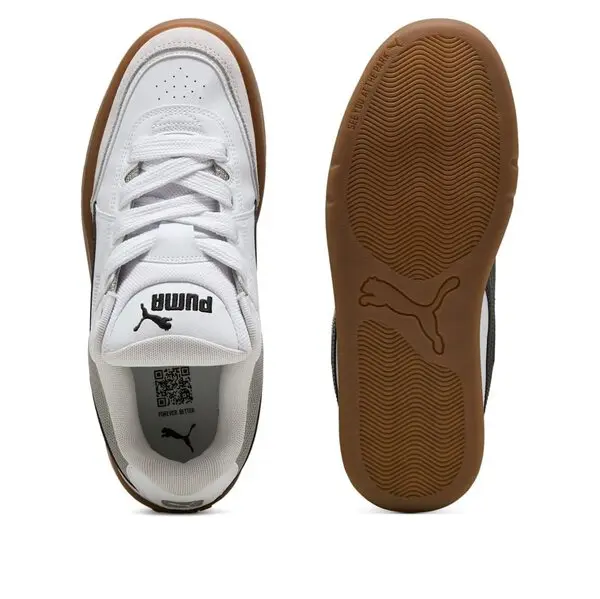 PUMA Park Lifestyle Sk8 Sneakers - White/black/gray