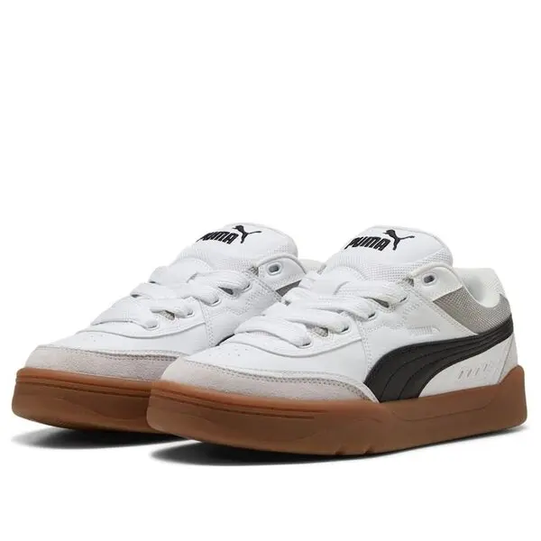 PUMA Park Lifestyle Sk8 Sneakers - White/black/gray