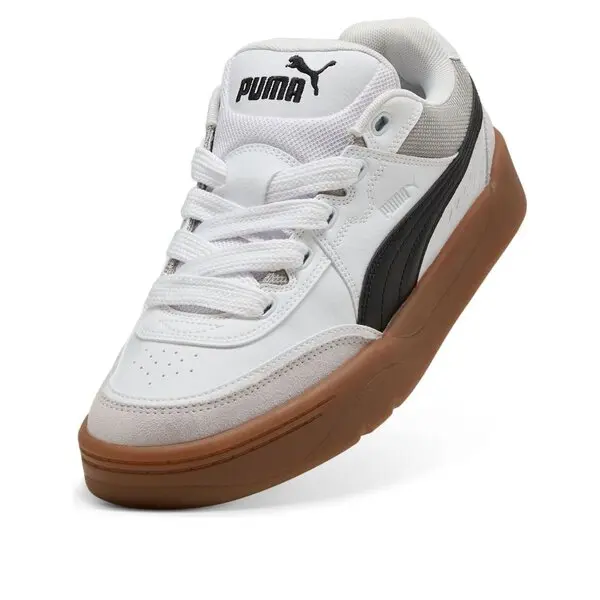 PUMA Park Lifestyle Sk8 Sneakers - White/black/gray