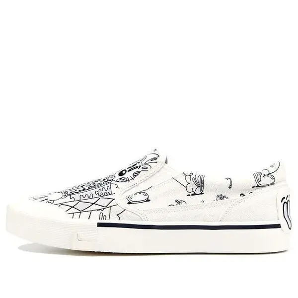 LI-NING Boogle X Steven Harrington Slip-on Sneakers