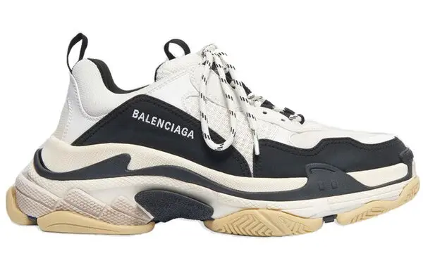 Balenciaga Triple S Sneaker - White/black/light Gray
