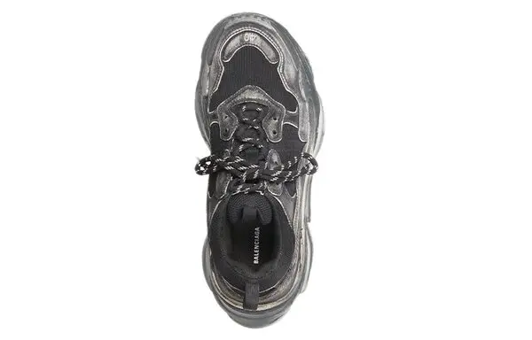 Balenciaga Triple S Sneakers - Black/gray