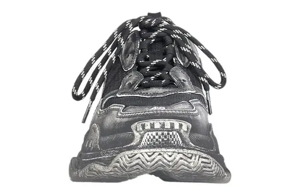 Balenciaga Triple S Sneakers - Black/gray