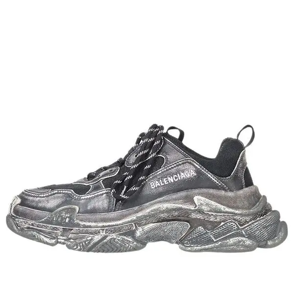 Balenciaga Triple S Sneakers - Black/gray