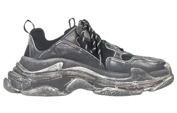 Balenciaga Triple S Sneakers - Black/gray