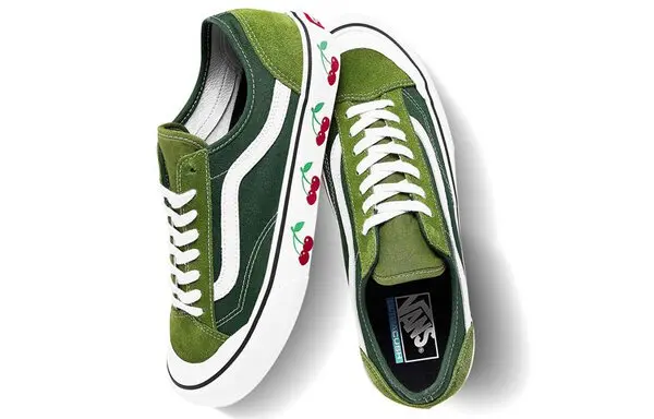 VANS Style 36 Sf Low Top Sneakers With Graphic Detailing - Green