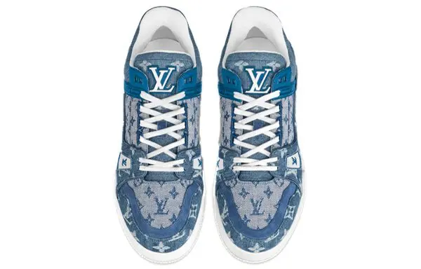 LOUIS VUITTON Trainer Sneakers 'denim Monogram