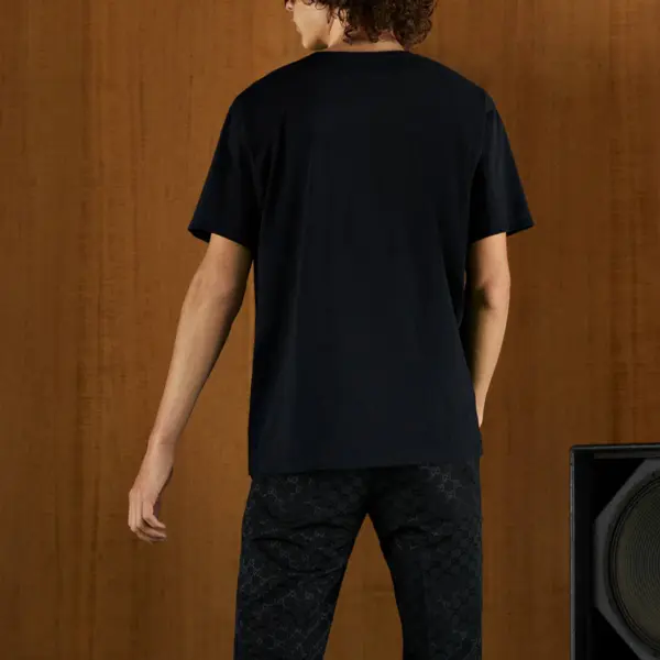 Gucci Cotton Jersey T-shirt With Double G