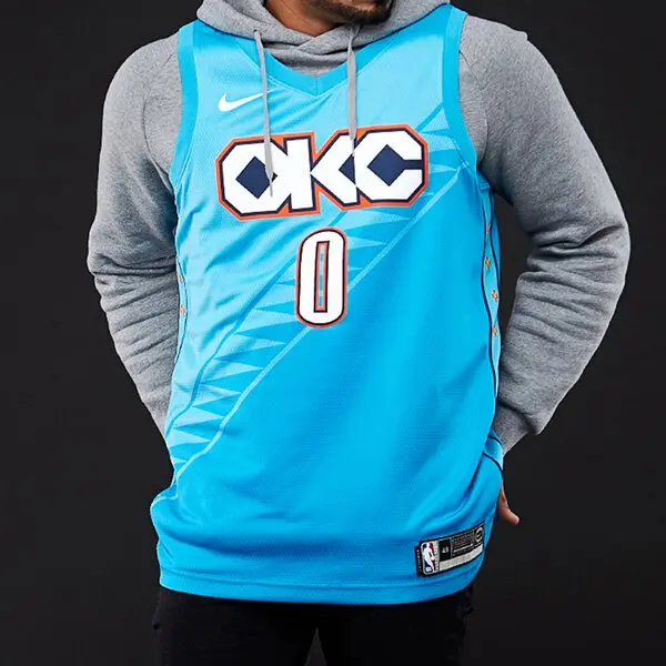 Nike Nba Russell Westbrook Oklahoma City Thunder Swingman Jersey