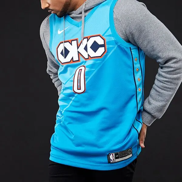 Nike Nba Russell Westbrook Oklahoma City Thunder Swingman Jersey