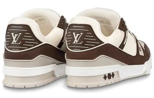 LOUIS VUITTON Trainers - Beige/brown/white