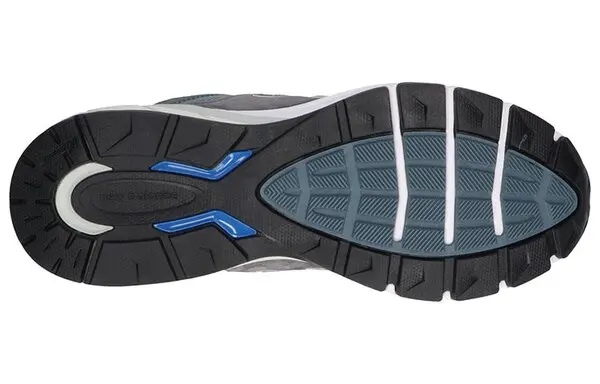 NEW BALANCE 990 V5 Low Top Sneakers - Black/blue