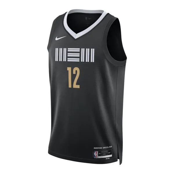 Nike Dri-fit Nba Swingman Jersey 2023/24 City Edition Memphis Grizzlies Ja Morant - Black