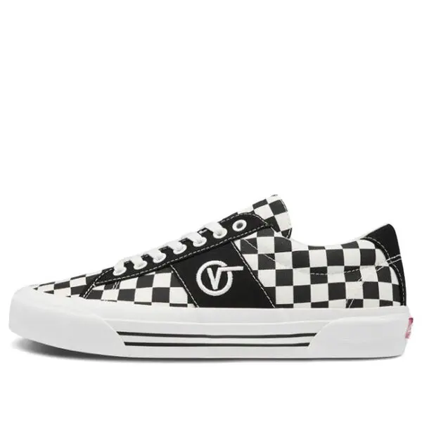 VANS Og Sid Lx Checkerboard Low Top Sneakers - Black