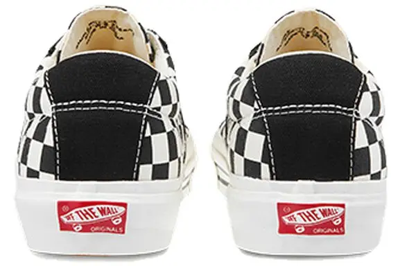 VANS Og Sid Lx Checkerboard Low Top Sneakers - Black