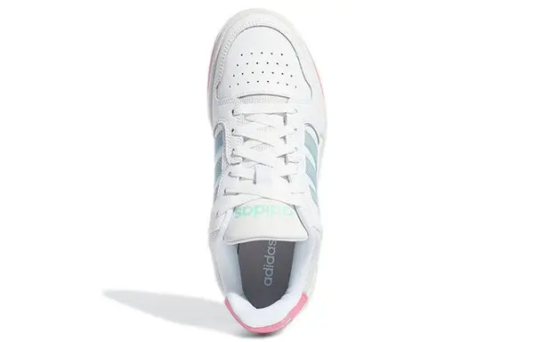 Adidas Entrap Cozy Skate Shoes - White/pink/blue