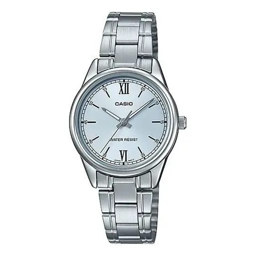 Casio Quartz Analog Stainless Steel Watch - Silver