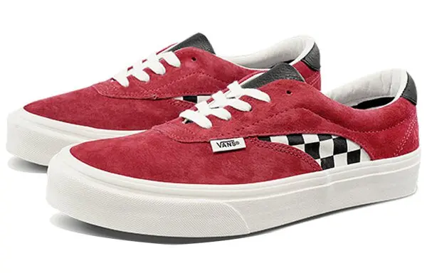 VANS Acer Ni Sp Checkerboard Low Top Sneakers - Red/white/black