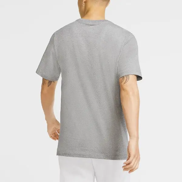JORDAN Printing Casual Sports Round Neck Short Sleeve - Gray