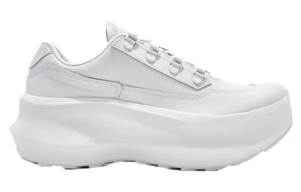 SALOMON Comme Des Garcons X Sr811 Leather Platform Sneakers