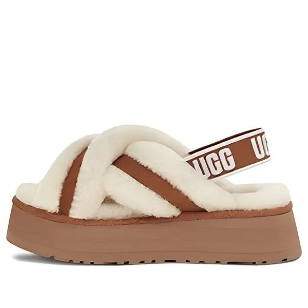 UGG Disco Cross Slides - Chestnut