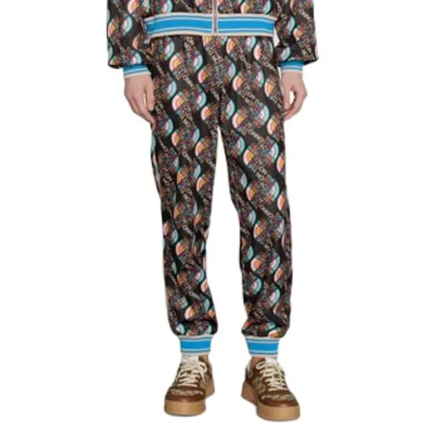 Gucci X The North Face Jogging Pant 'black Multicolor - Black/multicolor