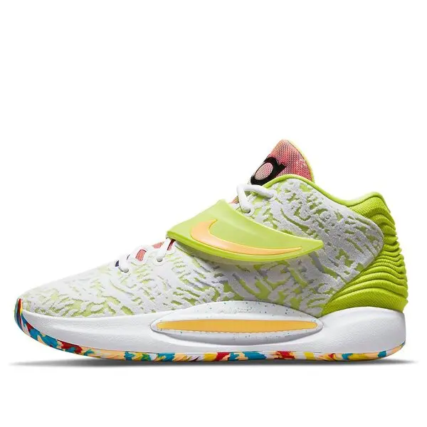 Nike Kd 14 Ep Athletic Sneakers - Green