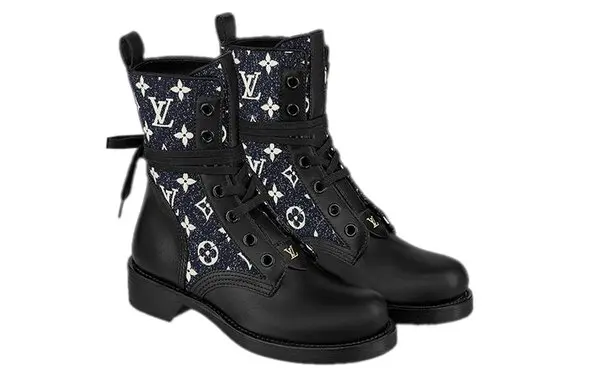 LOUIS VUITTON Metropolis Flat Ranger Boots