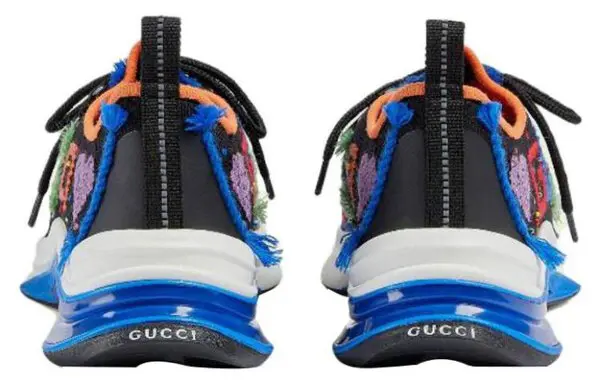 Gucci Run Sneaker - Black/blue