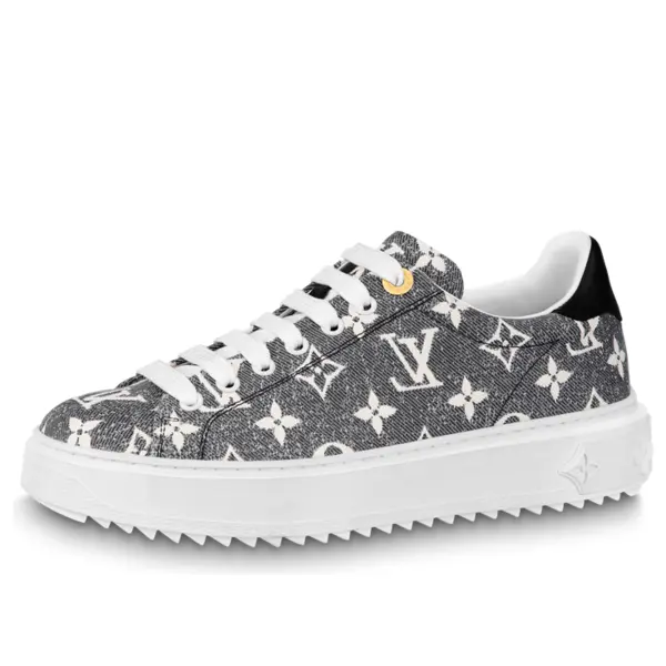LOUIS VUITTON Time Out Sneakers - Grey/white/black