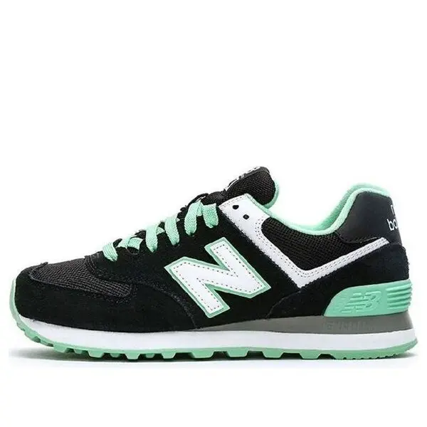 NEW BALANCE 574 Sneakers - Black/green