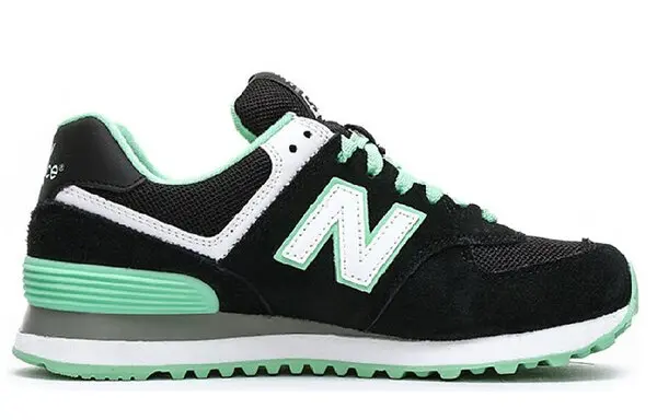 NEW BALANCE 574 Sneakers - Black/green