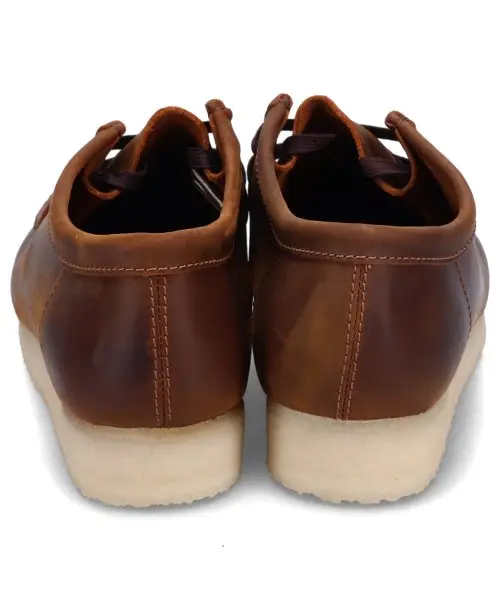 Clarks Wallabee "beeswax" Lace Up Shoes