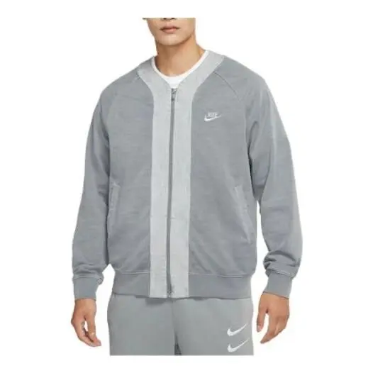 Nike Nsw Zipped Jacket 'double Grey - Default Colorway