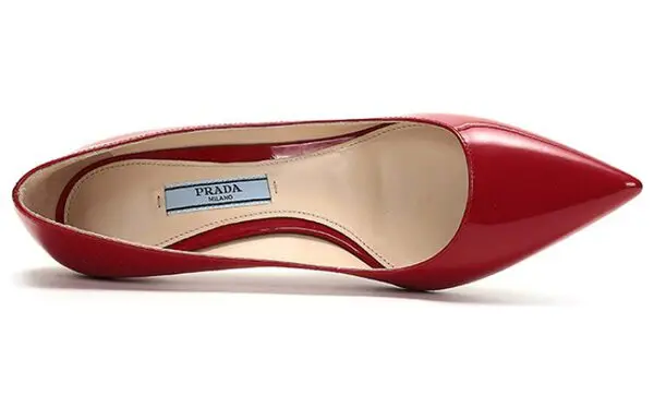 Prada Pointed Patent Leather Heels