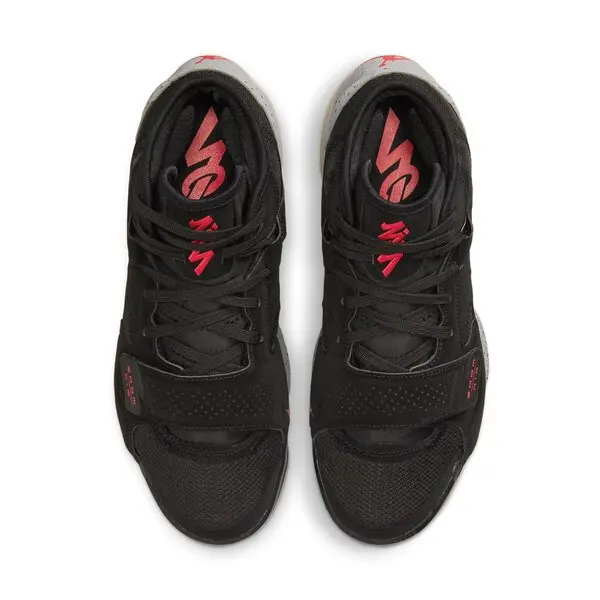 JORDAN Air Zion 2 Pf "black Cement - Black/red