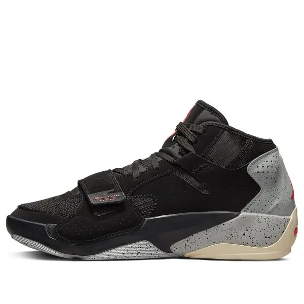 JORDAN Air Zion 2 Pf "black Cement - Black/red