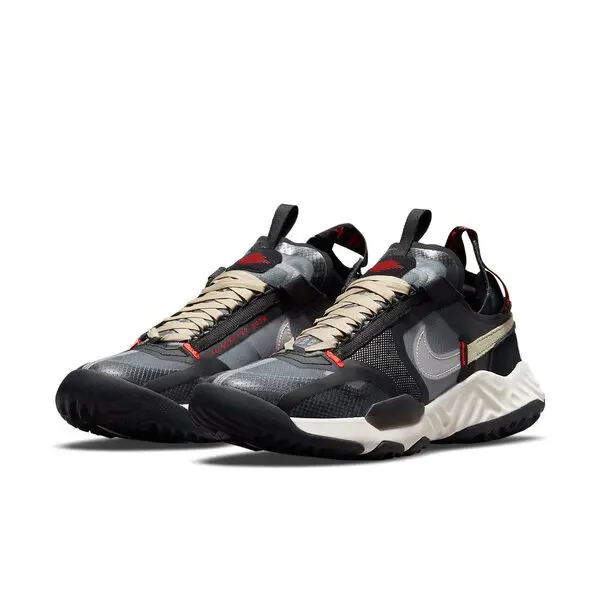 JORDAN Delta Breathe "taupe Haze" Sneakers - Black/sail/infrared