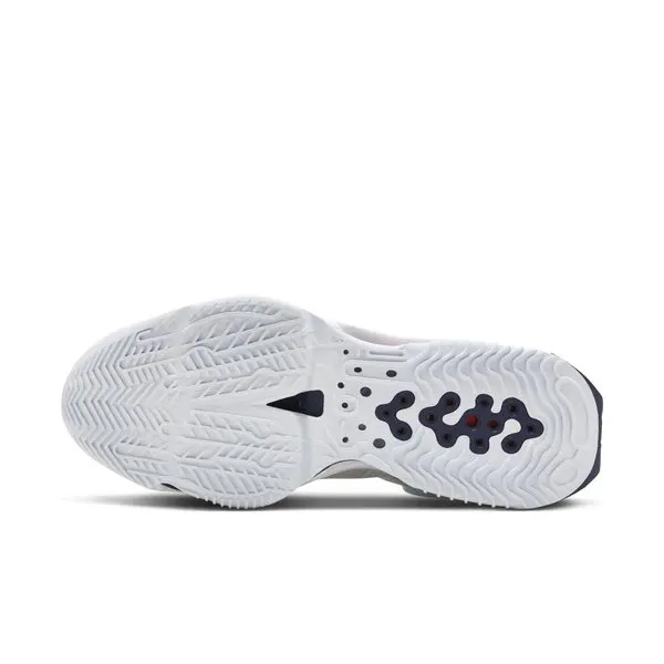 Nike Zoom Gt Jump 2 Ep High Top Sneakers - White/navy/red