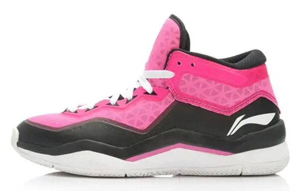 LI-NING Way Of Wade 3 'rose Red Black' Sneakers