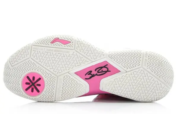 LI-NING Way Of Wade 3 'rose Red Black' Sneakers