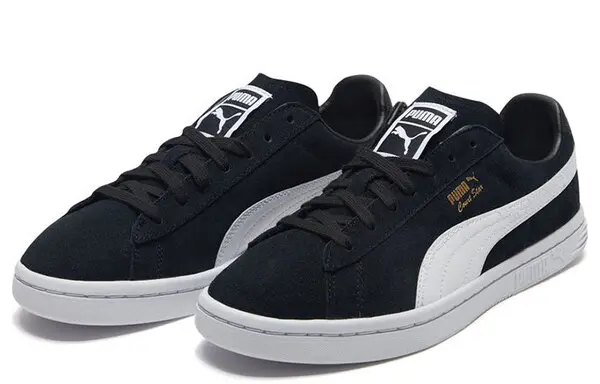 PUMA Court Star High Top Sneakers - Black/white