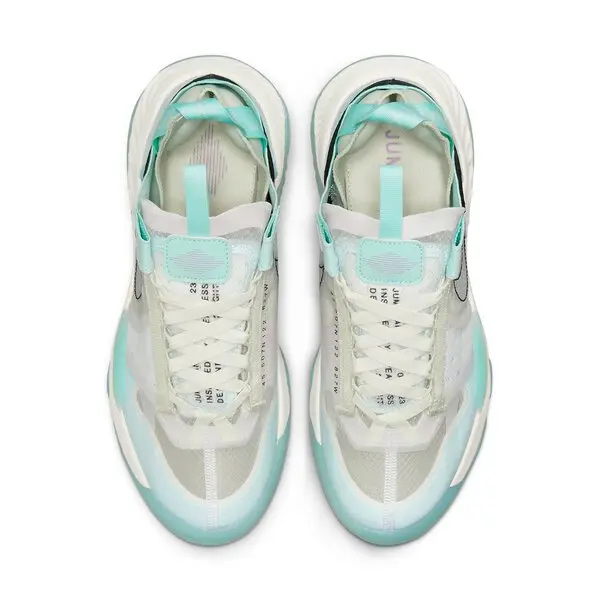 JORDAN Air Delta Breathe "sea Glass - Grey/green
